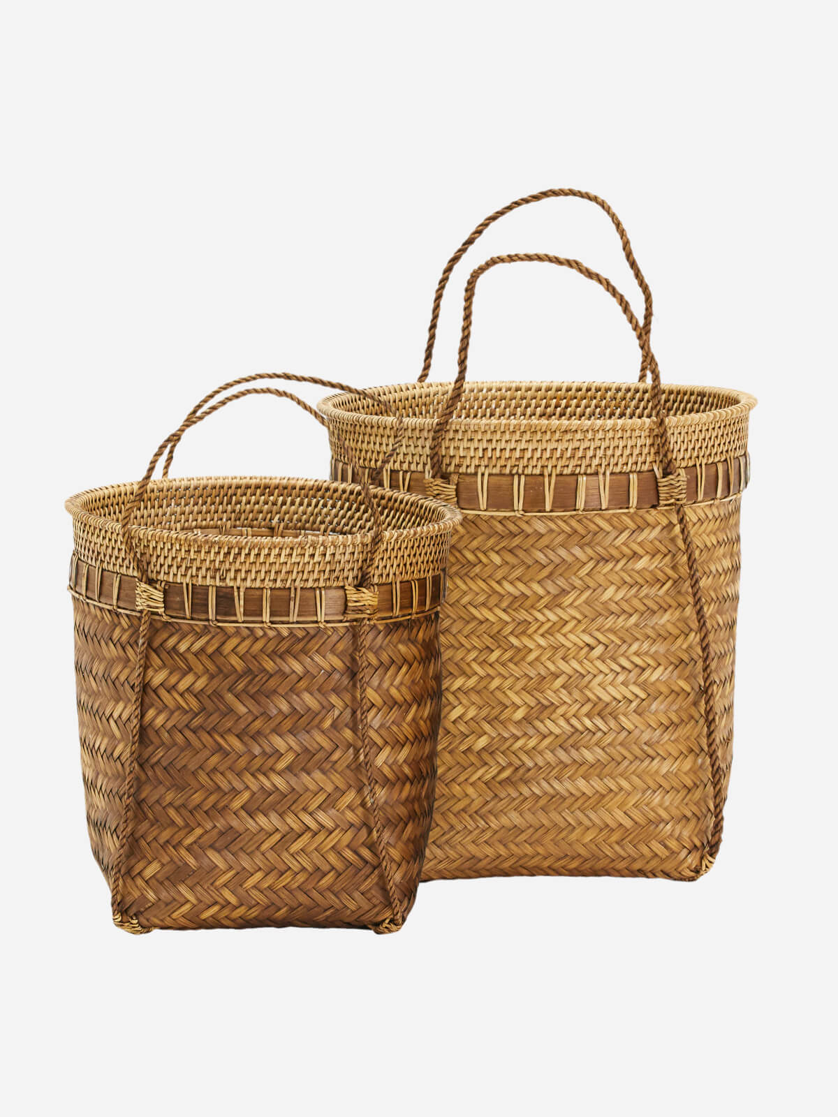 Balie Basket Set Small Medium Bamboo Baskets – THATCH
