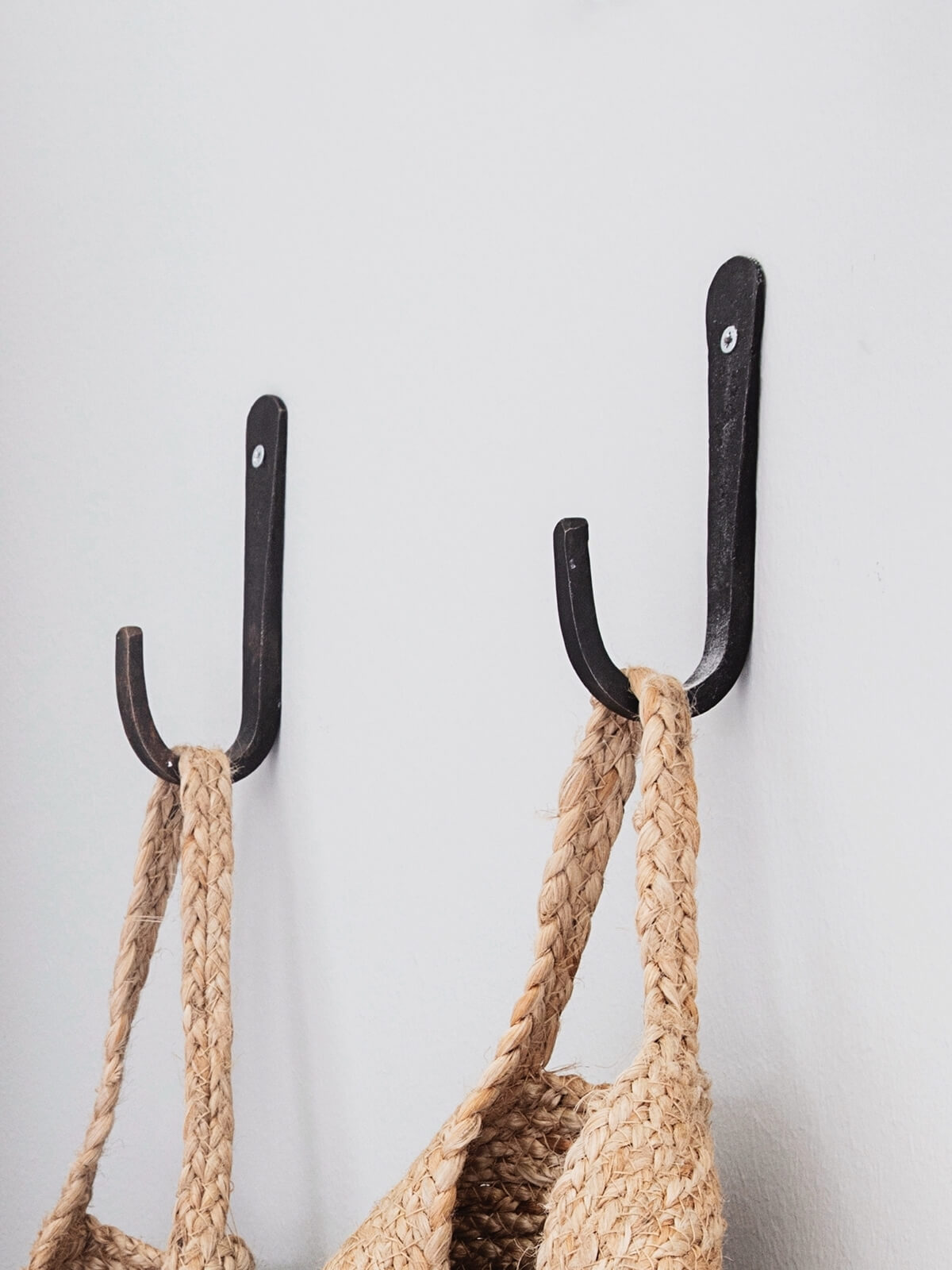 Forged Wall Hook Black County | Iron, Wall Hung – THATCH