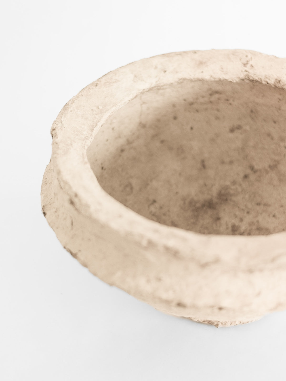 Paper Mache Bowl Reclaimed Traditional Decor | Vintage Papier Mâché ...