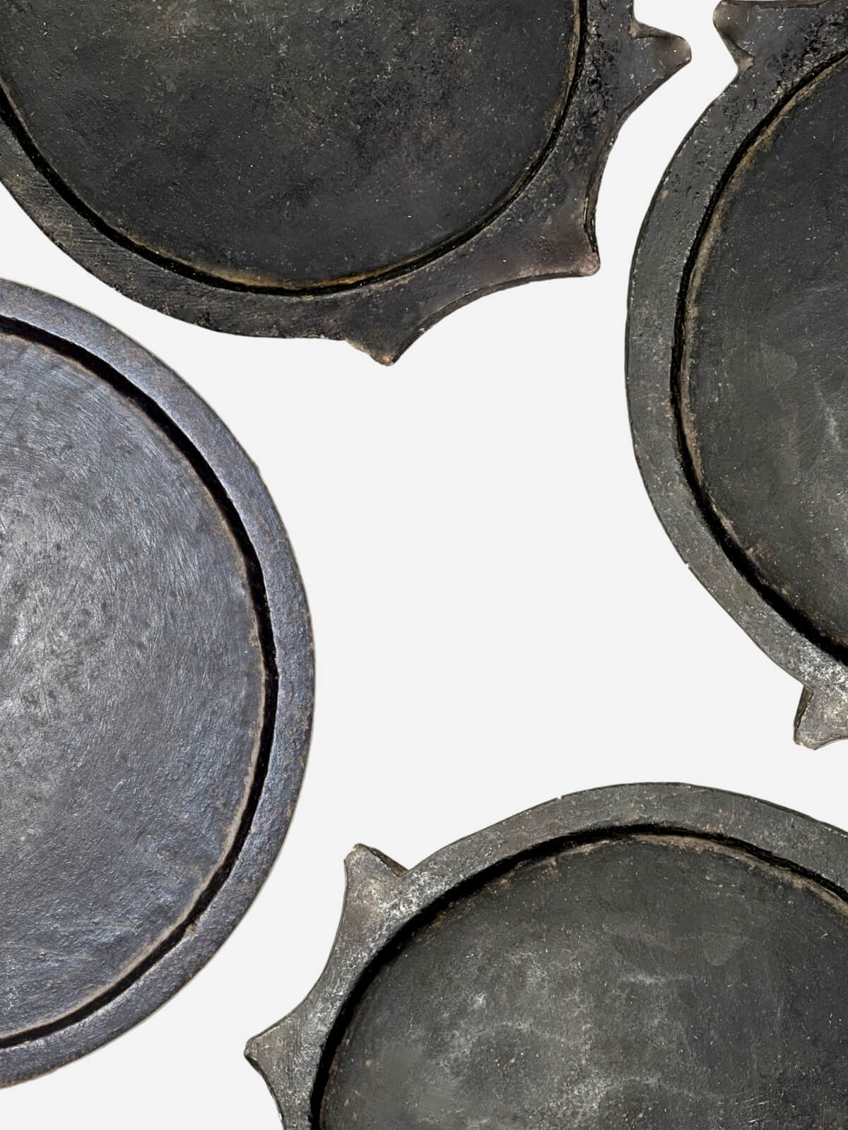 Stone Tawa Plate Vintage, Black | Vintage & Reclaimed Decor – THATCH