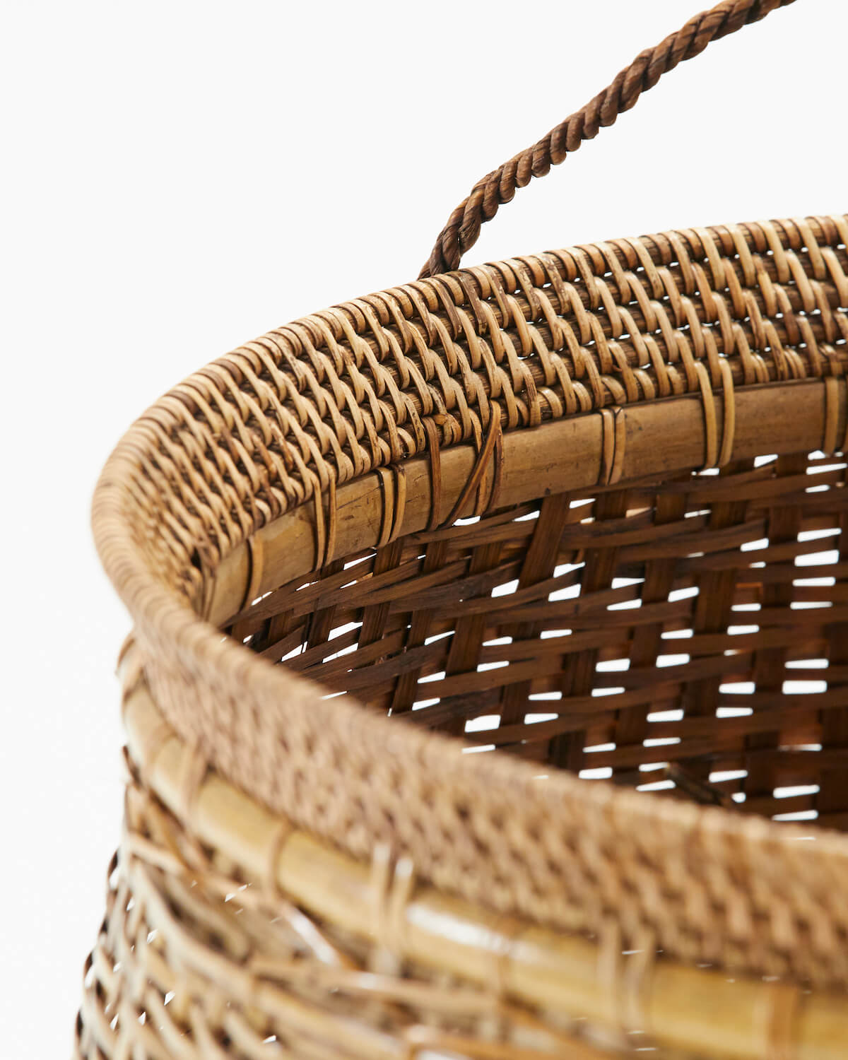 Kuta Basket Large Nature Indah Rattan Storage Baskets – THATCH