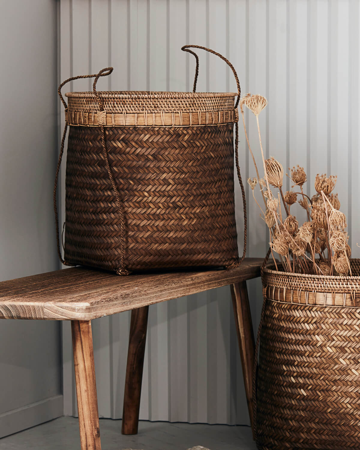 Balie Basket Maluku Small Bamboo Storage Baskets – THATCH